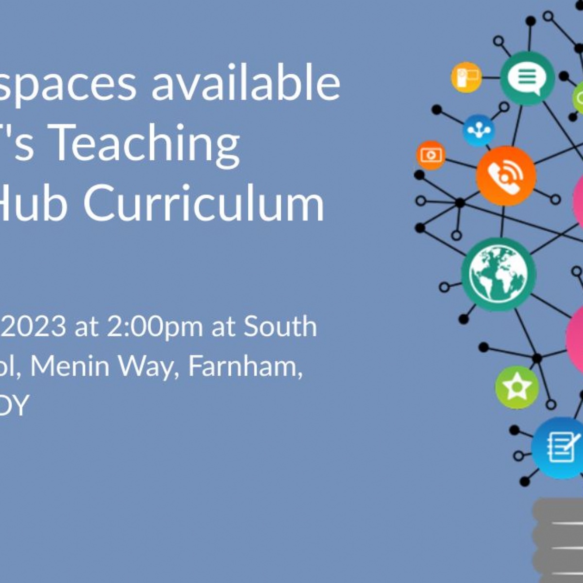 South Farnham Teaching Hub - Join us at SFET’s inaugural Teaching ...